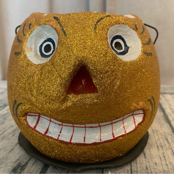 Halloween | Holiday | Halloween Candy Pail Bucket Decor Repro ...